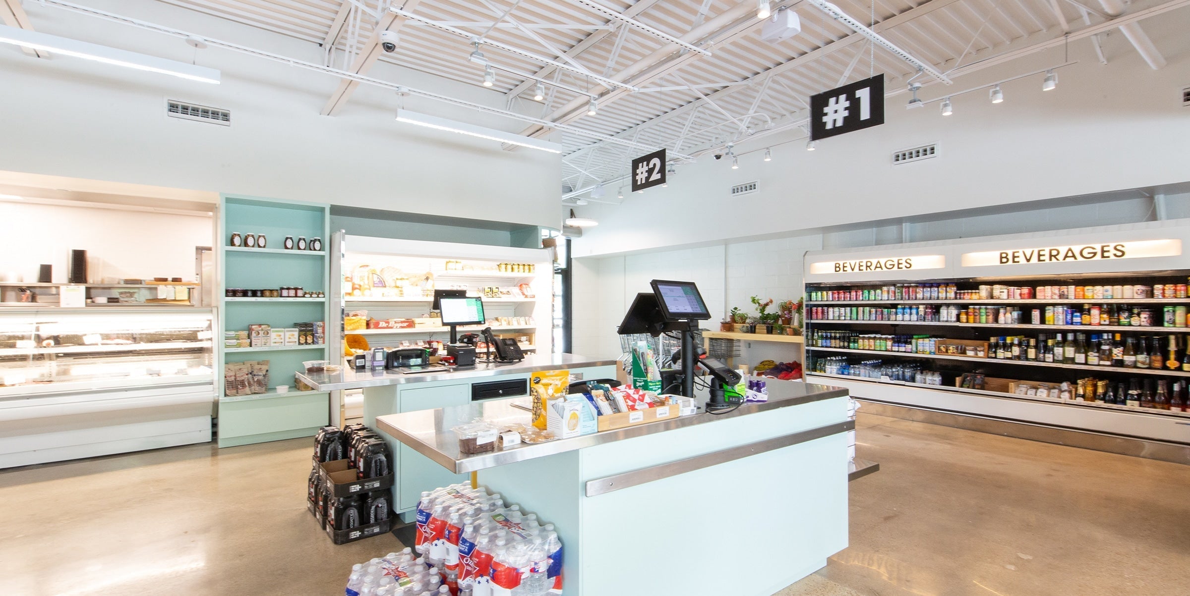 Roy Pope Grocery Project – Amelux lighting