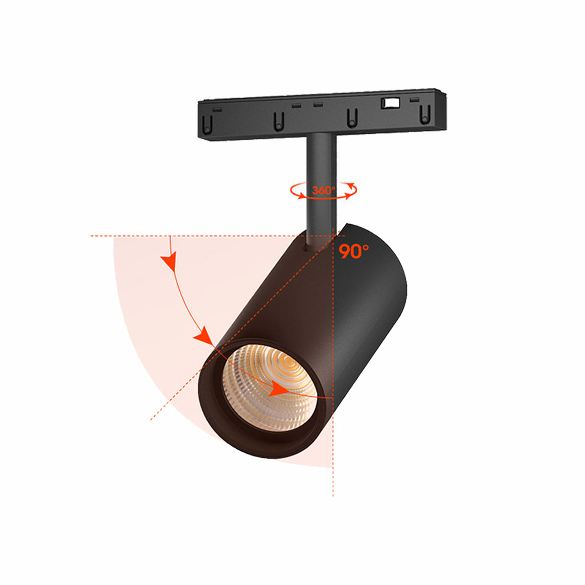 Modern Magnetic Track Spotlight – Amelux lighting